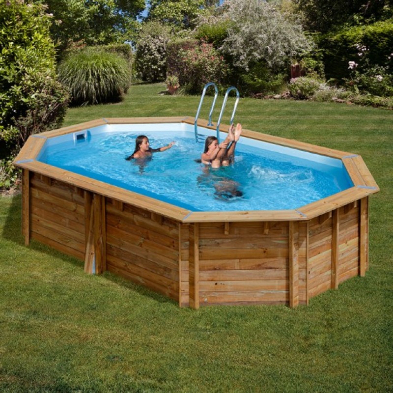 Holzpool Gre Sunbay Canelle - Time4Pool